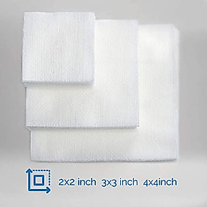 800 Gauze Pads 4x4,JMU Non Woven Sponges 4-Ply Non-Sterile Guaze All Purpose Gauze Sponges