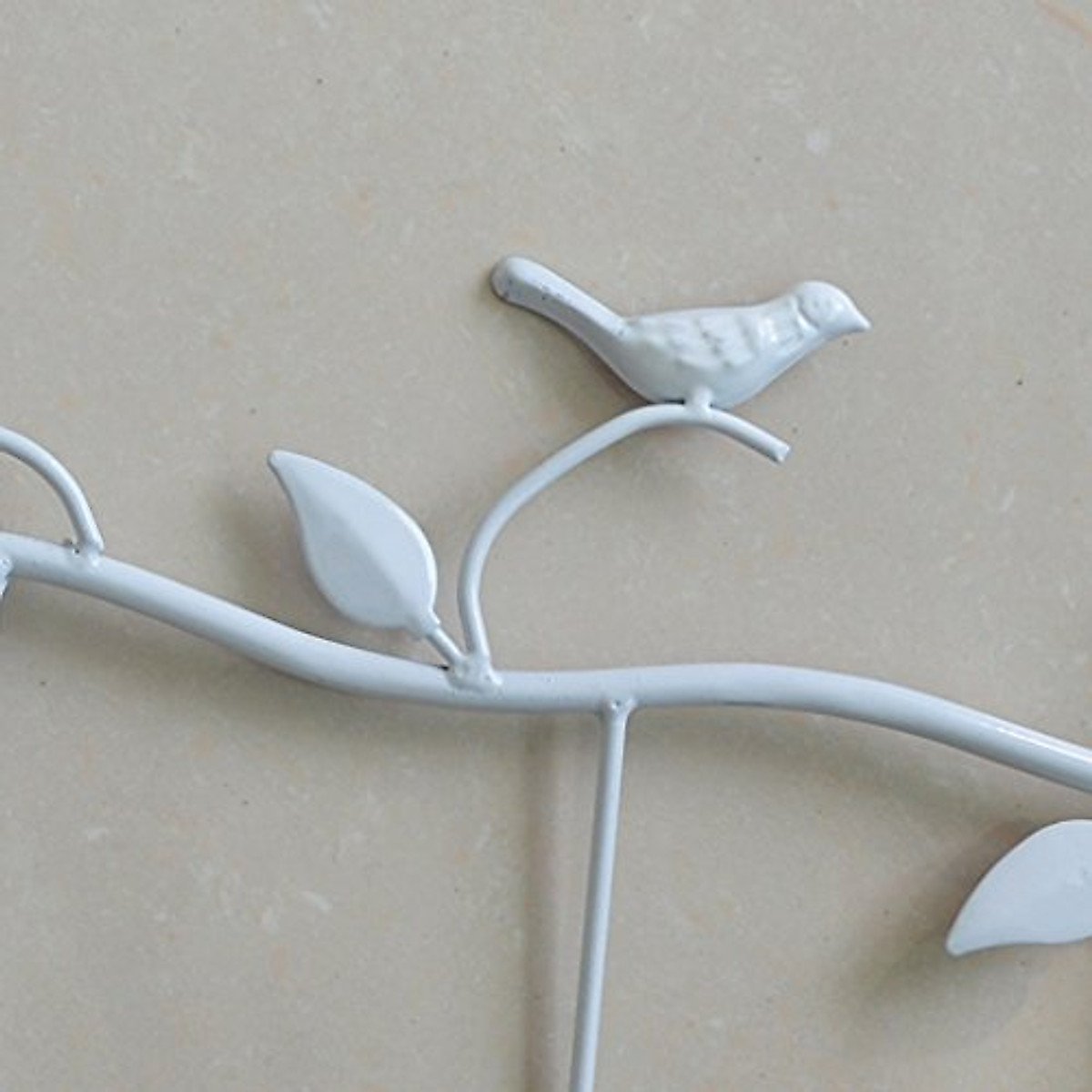 PeaceipUS Creative Door Coat Hat Hook Hanger Pastoral Clothes Hooks Hooks Hooks Racks Wall Hanging Wrought Iron Hooks (Color : Brown)