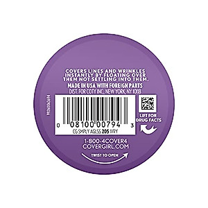 COVERGIRL+OLAY Simply Ageless Instant Wrinkle-Defying Foundation, 205 Ivory