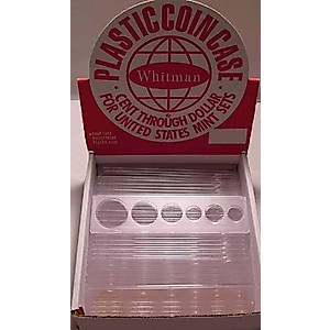 25 Whitman 2x6 Snaplocks 6-Coin Set CENT - DOLLAR