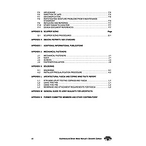 Architectural Sheet Metal Manual