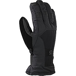 Burton Mens Support Glove, True Black, Medium