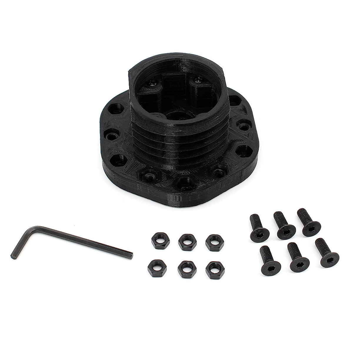 KAKSEY NRG Racing Car Gaming Steering Wheel Adapter for Thrustmaster T500 / T300 / TS - PC/TX/TS-XW/T-GT Servo Bases …