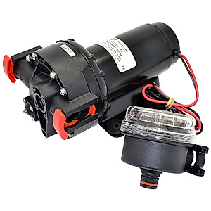 Johnson Pumps 10-13252-107-BW 5.2 GPM Baitwell Pump, 12V