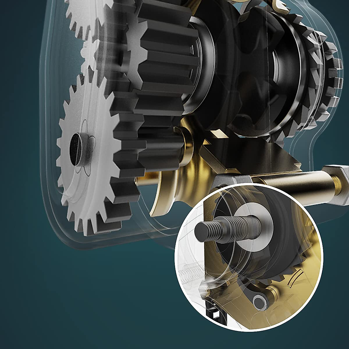 Amarite Chain Hoist Lever Hoist, 3300 Lbs, 20ft Load, Chain Manual Chain Hoist, Industrial Grade Type Connection for Lifting Hook