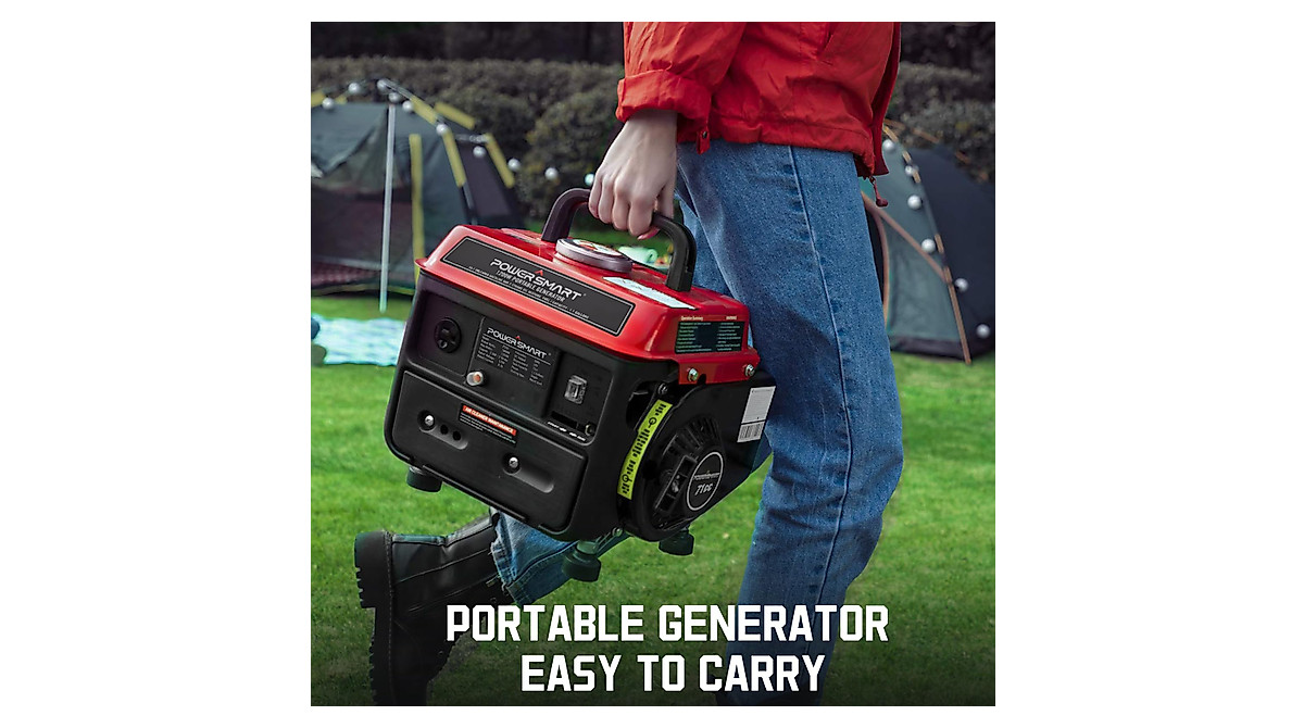 PowerSmart 1200W Portable Generator for Camping