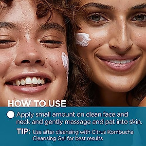 Andalou Naturals Argan Stem Cell Recovery Cream oz For Oily or Overreactive Skin Helps Clarify Cleanse Pores for Glowing Skin, Aloe Vera, 1.7 Ounce