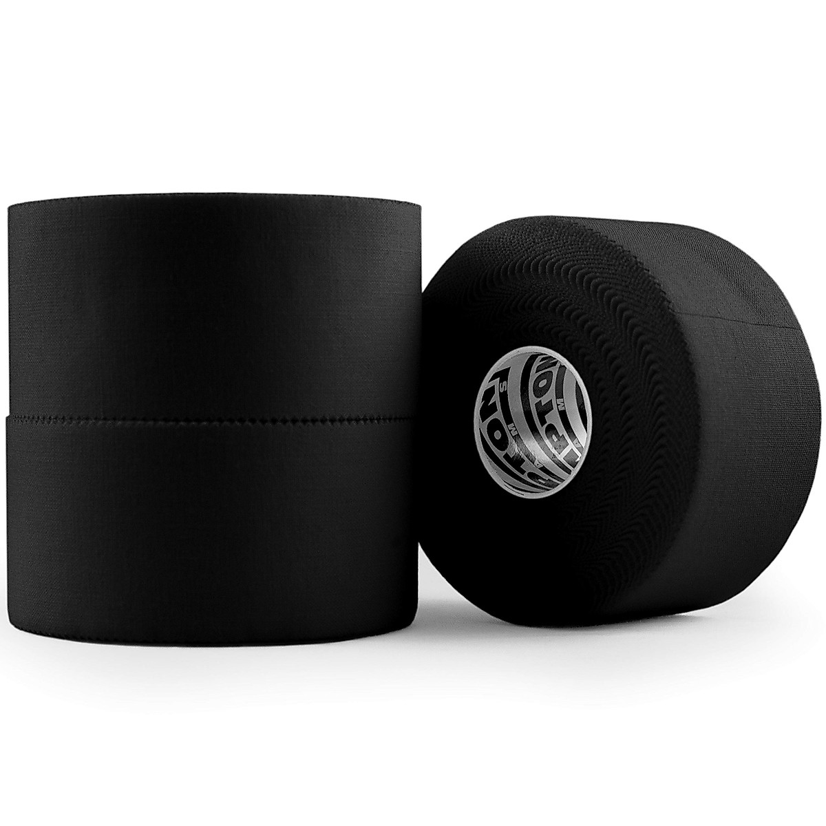 Hampton Adams | As Seen on Shark Tank | 3-Pack Black Athletic Sports Tape – 45ft Rolls Very Strong Easy Tear NO Sticky Residue Best Tape for Athlete & Medical Trainers