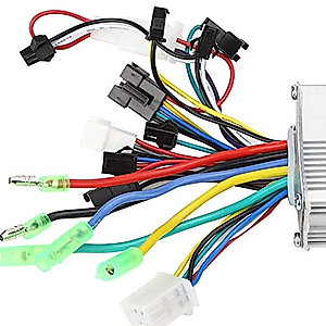 Electric Bicycle Controller, Electric Scooter Controller Meter Set LCD Split Meter Throttle Grip Set Brushless Motor Controller 36V Ebike Controller 36 V Ebike Controller Kit