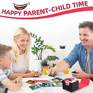 Frienda 2 Pieces Desk Box Commander Box Magnetic Box PU Leather Box 100 Card Desk Box for Trading Card Games, Black, 4.1 x 3.3 x 2.9 Inch