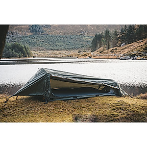 Crua Hybrid 1 Person Tent or Hammock - Your Ultimate Temperature Regulating Adventure Gear for Backpacking or Hiking! (1 Person Hybrid)