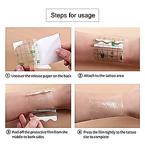 for Extensions Waterproof Skin Aftercare Bandage Film Transparent Dressing accessories Piercing after Care Solution