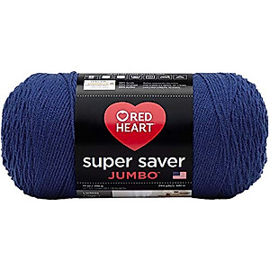 RED HEART RED HEART Super Saver Jumbo Yarn, Royal
