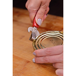 Manual Can Opener Old Fashioned Can/Bottle Opener For Camping That Actually Works No Rust Durable Claw-Shaped Heavy Duty Can Opener 2-in-1 Can Opener And Bottle Opener In One For Camping