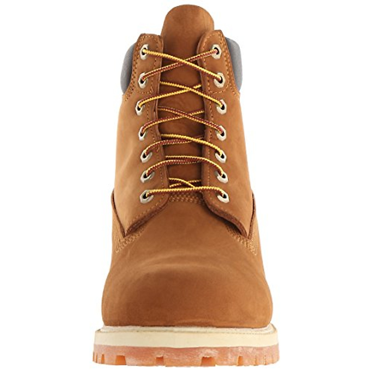 Timberland Men's 6 inch Premium Waterproof Boot, Rust Nubuck, 9.5