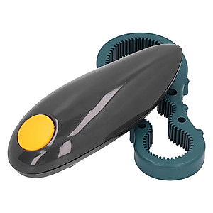 01 Automatic Jar Opener Kitchen, Resealable Electric Jar Opener One Touch, Smooth Restaurant Hands Free Can Opener No Sharp Edge, with Safety Magnetic Function for Home Senior Arthritis Gadget Gift