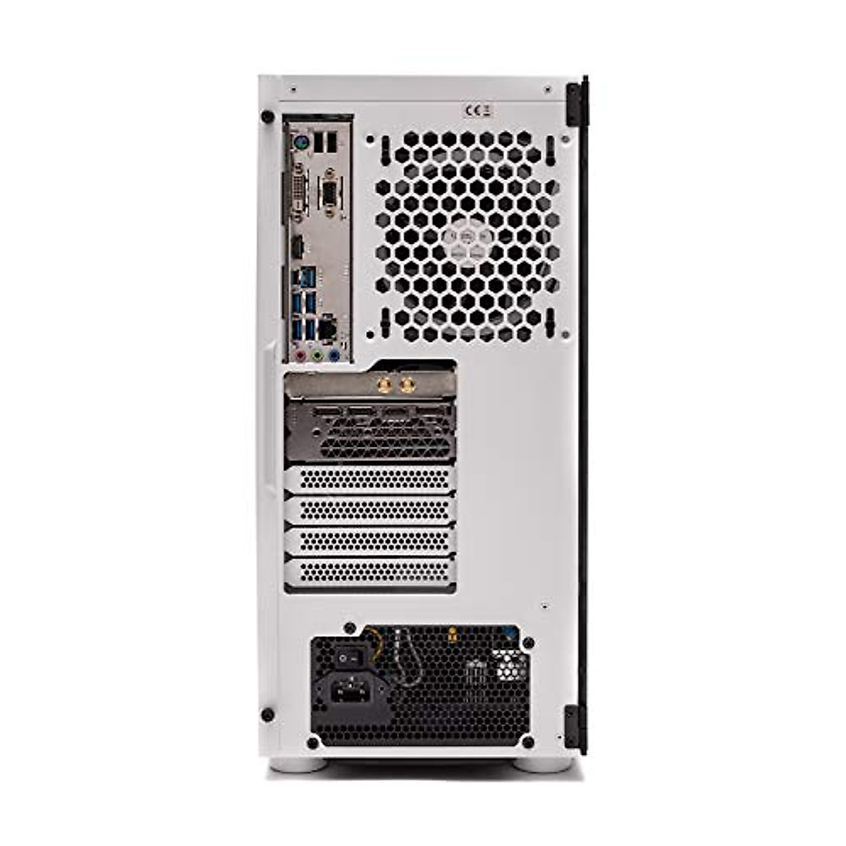 Skytech Archangel Gaming Computer PC Desktop – Ryzen 5 3600 3.6GHz, GTX 1660 6G, 500GB SSD, 8GB DDR4 3200MHz, RGB Fans, Windows 10 Home 64-bit, 802.11AC Wi-Fi