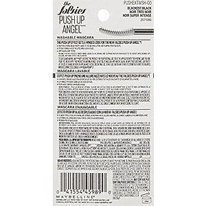 Maybelline Volum' Express Falsies Push Up Angel Washable Mascara, Blackest Black, 1 Count