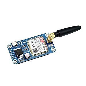 waveshare NB-IoT/Cat-M/GPRS/GNSS HAT for Raspberry Pi, Low Power Narrow Band Cellular IoT Communication Module Based on SIM7000G, Support Protocols TCP, UDP, PPP, HTTP, FTP, MQTT, SMS, Mail etc.