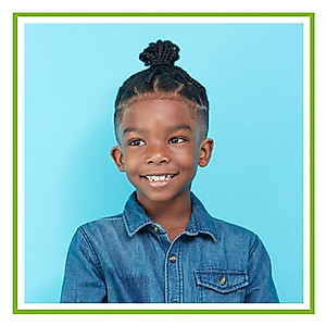 Just For Me Curl Peace Braiding & Twisting Grip Glaze - Holds & Reduces Frizz, Contains Flaxseed, Avocado Oil & Black Castor Oil, Nourishes & Strengthens Hair 5.5 oz