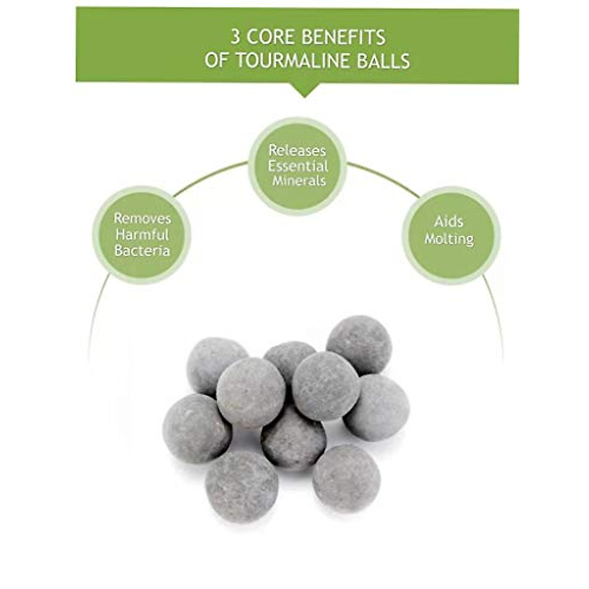 DreamDealsSG Tourmaline Balls for Freshwater Aquarium Tank. Mineral Supplement Substrate. Live Shrimp Food, Betta Fish Food, and Crayfish Food. Water Conditioner for Freshwater Shrimp etc.