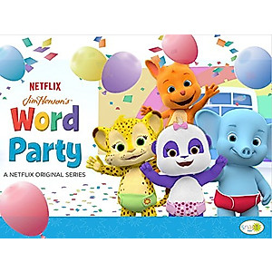 Snap Toys Word Party - Lulu 7" Stuffed Plush Baby Panda from The Netflix Original Series - 18+ Months