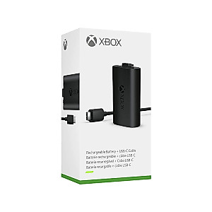 Xbox Rechargeable Battery + USB-C® Cable (Renewed)