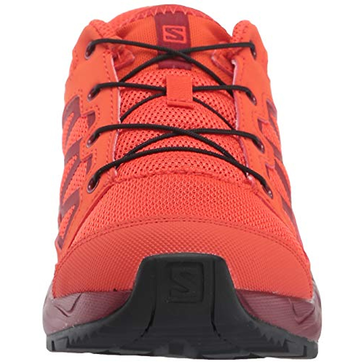 Salomon Kids' XA Elevate J Trail Running Shoes, CHERRY TOMATO/Red Dahlia/Black, 13K