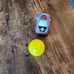 MUKIKIM Zippy Car - RC Mini Car Toy with 4 Ways to Play: Escape/Follow/Line Tracer/Remote Control Modes. Smart STEAM Vehicle Toy for Ages 5 6 7 8 Boys & Girls. Music Feature & USB Car Charging