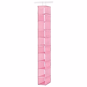 Whitmor Hanging Shoe Shelves, Pink