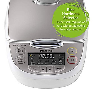 Panasonic SRJMY188 10 Cup Electronic Rice Cooker/Warmer, Champagne Gold