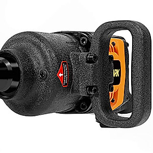 Stark Industrial 1" inch Air Impact Wrench Gun Long Shank Pneumatic Truck (38mm & 41mm Socket) with Carrying Case