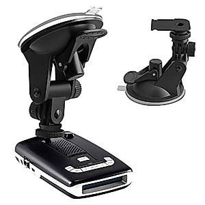 YiePhiot Suction Cup Radar Detector Mount, Windshield & Dashboard Radar Holder Compatible with Escort Max / Max2 / Max360 Radar (Not Compatible with MAX360C Magnetic Cradle Radar)