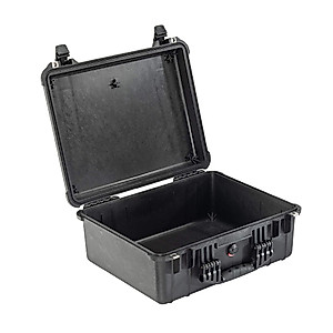 Pelican 1550 Case No Foam (Black)