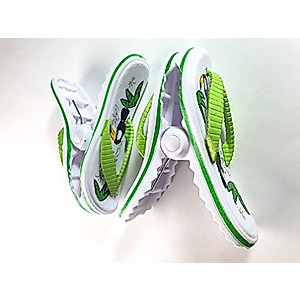 White Toucan Flopes Style Beach Towel Clips Jumbo Size for Beach Chair, Cruise Beach Patio, Pool Accessories for Chairs, Household Clip, Baby Stroller. by C&H Solutions