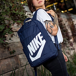 Nike Luggage NK ELMNTL BKPK-2.0, Obsidian/Obsidian/(White), misc