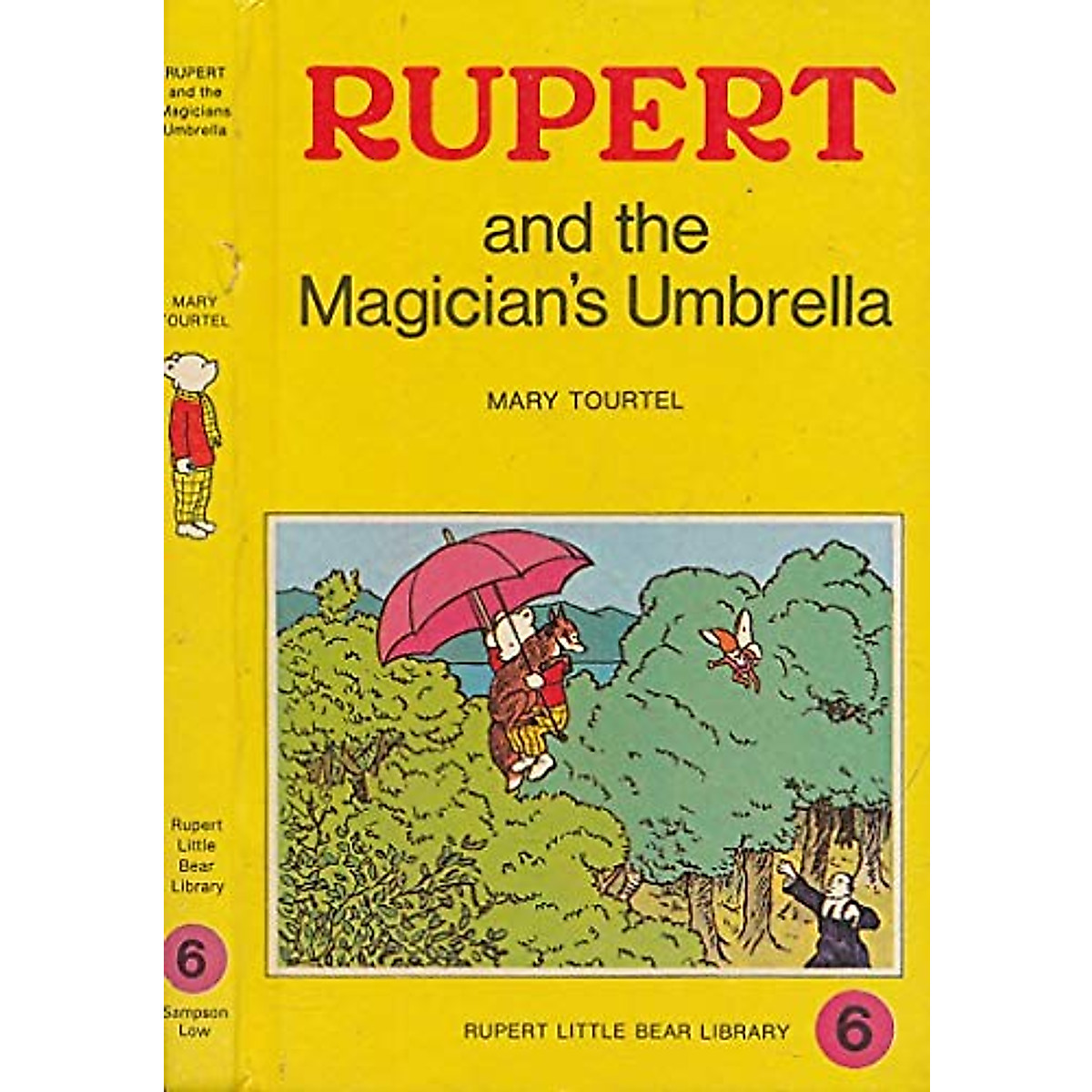 Rupert and the Magician's Umbrella. Rupert Little Bear Library No 6. Woolworth series