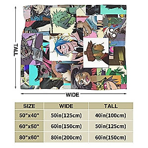 Music Poster Luxury Throw Blanket Warm Soft Flannel Bed Blanket for Living Room Sofa Bedroom Decor Gifts