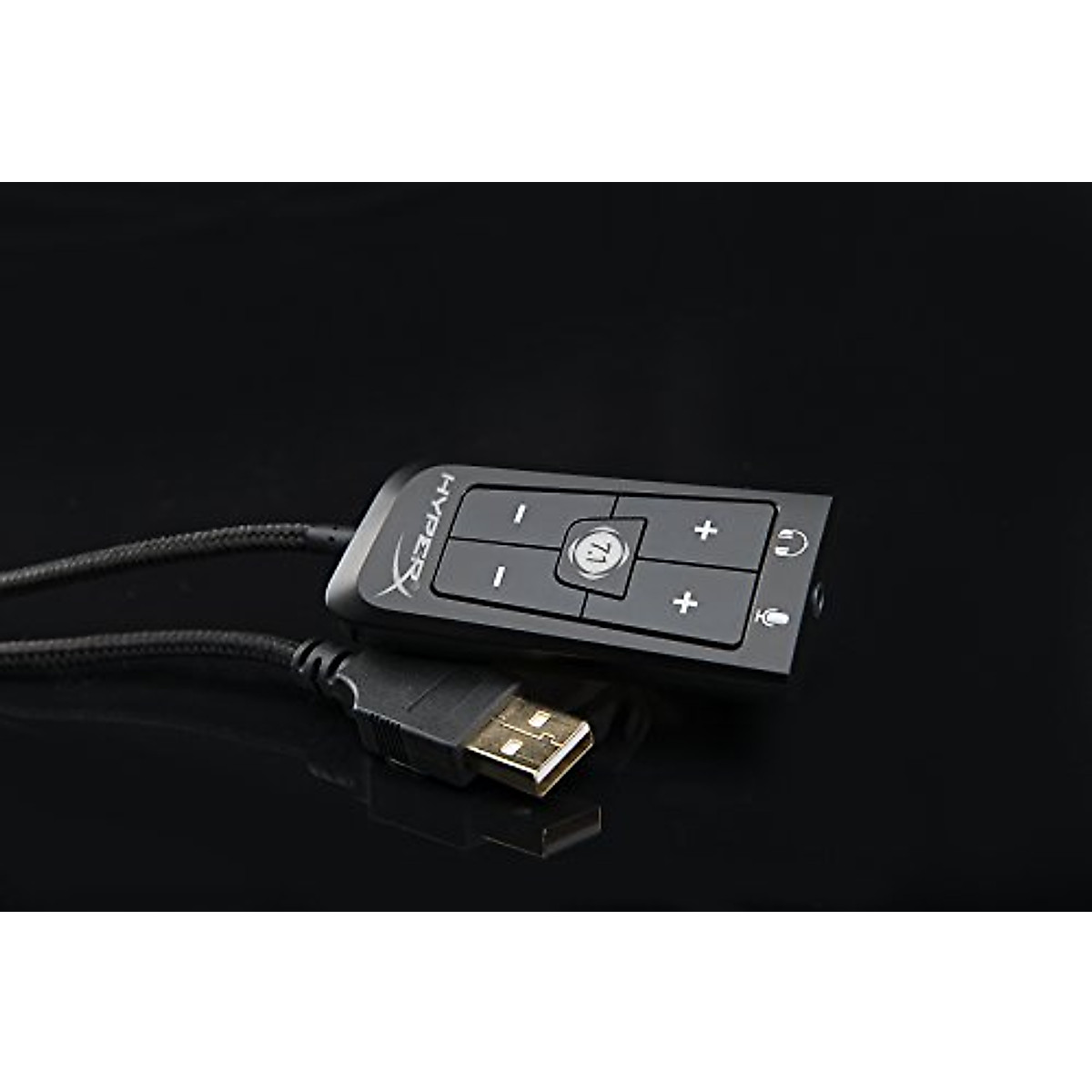 HyperX Cloud II Gaming Headset - 7.1 Surround Sound - Memory Foam Ear Pads - Durable Aluminum Frame - Works with PC, Xbox, PS4 - Gun Metal (Renewed)