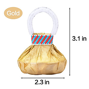 Arouselove Streamer Poppers Hand Throw Plastic Confetti Streamers No Mess Plastic Cracker For Parties, Weddings Celebrations