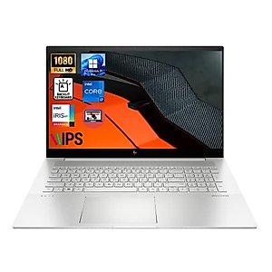 HP Envy Business Laptop, 17.3" FHD IPS Touchscreen, Intel Core i7-1260P, Windows 11 Pro, 32GB RAM, 1TB SSD, Backlit Keyboard, Numeric Keypad, Thunderbolt 4, HDMI, Long Battery Life, Tech Deal USB