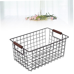 MAGICLULU Sundries Storage Organizer Debris Storage Basket Desktop Storage Basket Home Storage Container
