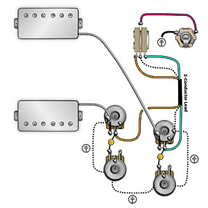 Prewired Switchcraft USA 3-Way Toggle Switch-LP