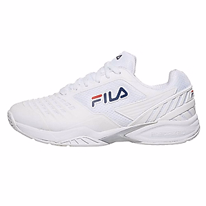 FILA Women's Axilus 2 Energized, Color: Wht/Wht/Fnvy, Size: 9 (5TM00603-147-9)