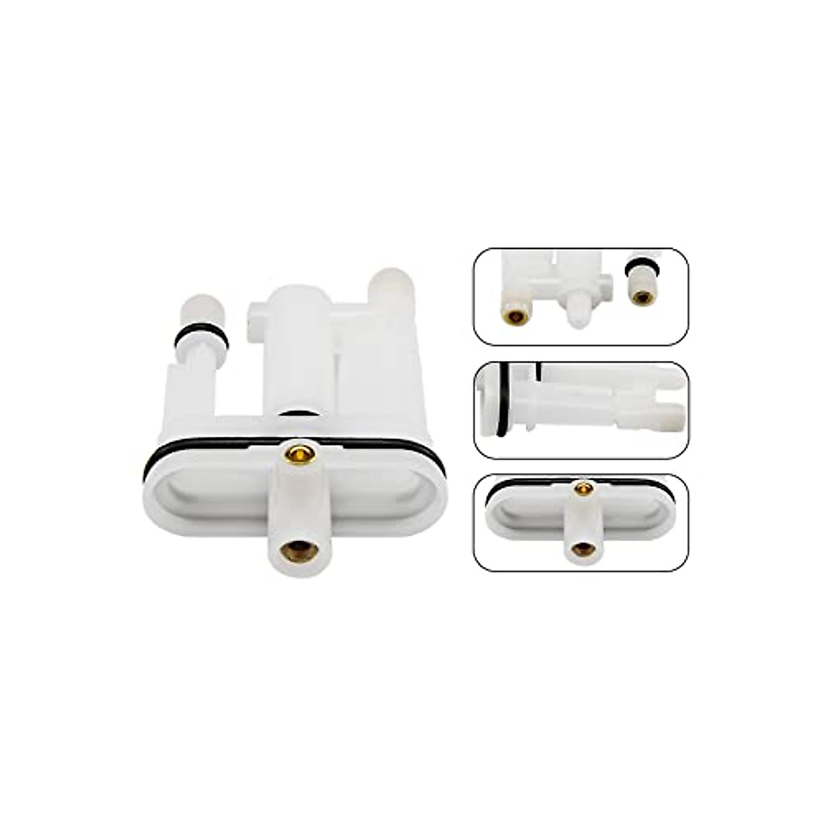 2pcs 592792 Carburetor Main Main Jet Fits for Briggs & Stratton Engine 09P702 Lawn and Garden Equipment Engine