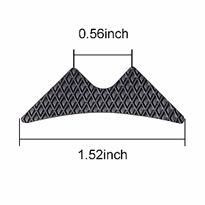 JJHXSM 60pcs Cooling Fan Damper 120/140mm Fans Shock Absorbing Sealing Silicone Gasket for PC Computer Case Fan
