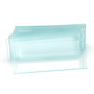 100 Pack of Lab Microscope Slides, 1mm-1.2mm Thick Glass Slides for Microscope, Clear Glass Ground Edges 1" x 3", Microscope Accessories for Lab Consumables Research
