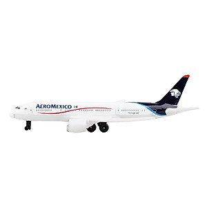 Daron Aeromexico Single Plane, White and Block