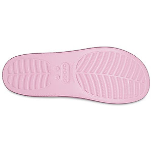 Crocs Women's Classic Slide | Platform Sandals, Flamingo, Numeric_7