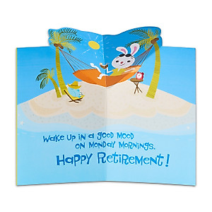 American Greetings Funny Retirement Card (Monday Mornings)